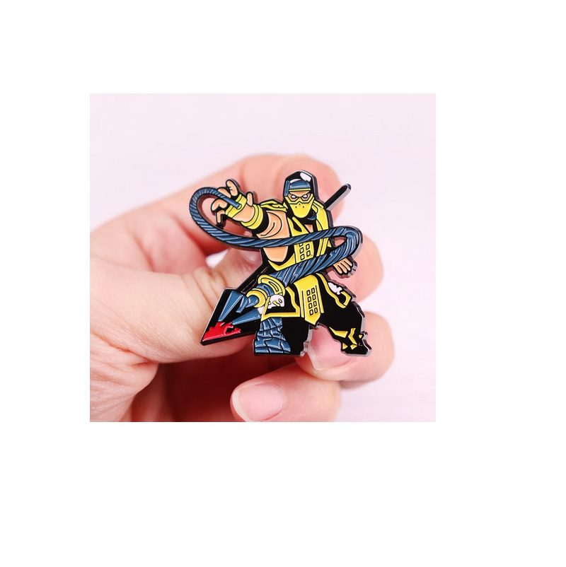 Accesorio Pin Mortal Kombat Scorpion Fanatic Point