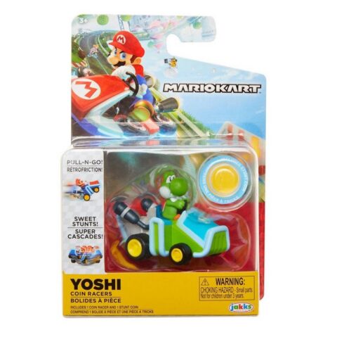 Figura articulado Mario Bros coin racers (yoshi) | Fanatic Point
