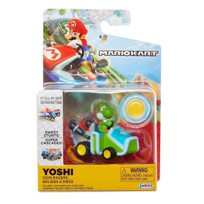 Figura articulado Mario Bros coin racers (yoshi) | Fanatic Point