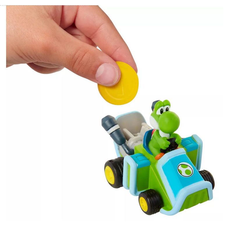 Figura articulado Mario Bros coin racers (yoshi) | Fanatic Point