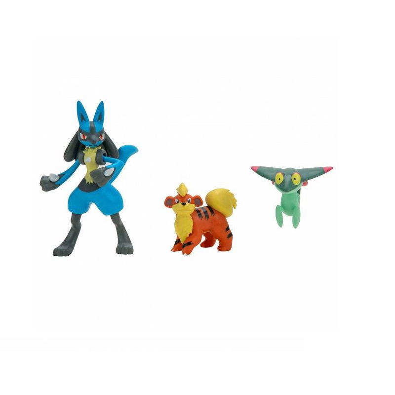 Figura Estatica Pokemon Pack 3 figuras de 5 a 8 cm Dreepy, Growlithe y ...