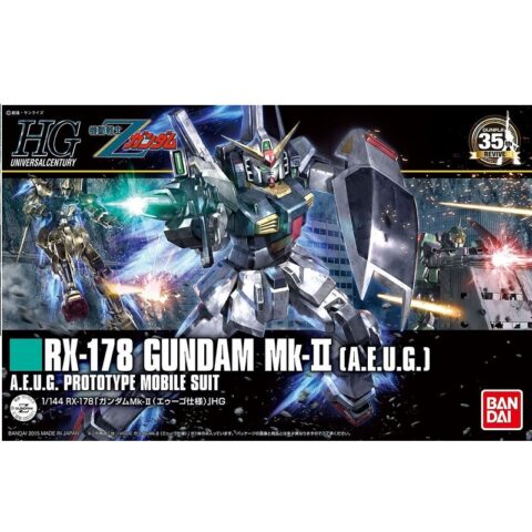 Figura Armable Mobile Suit Gundam – Model Kit HIGH GRADE 1/144 HGUC – RX-178 Gundam Mk-Ⅱ (A.E.U ...