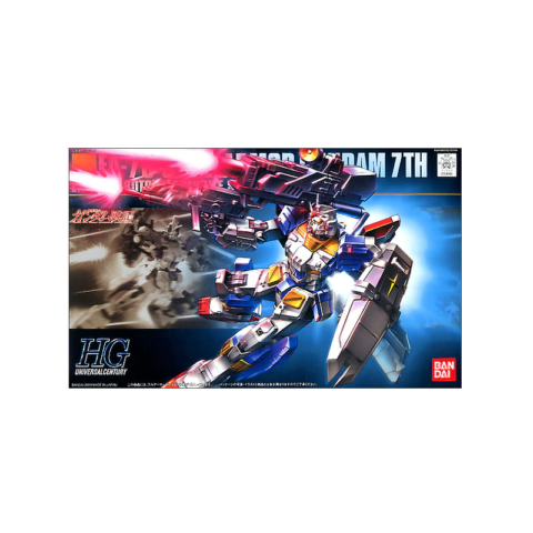 Figura Armable Model Kit Gundam, 1/144 HGUC FA-78-3 Fullarmor Gundam 7TH (Bandai) | Fanatic Point