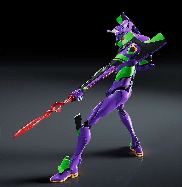 Figura Armable Articulada Evangelion Moderoid Model Kit Eva Unit-01 ...