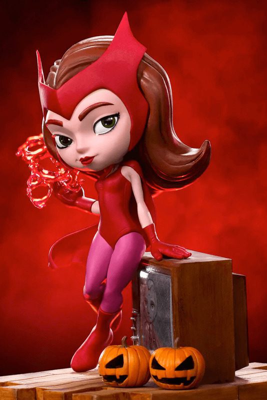 Figura Estatica Marvel Wanda Vision Minico Wanda (Halloween Version ...