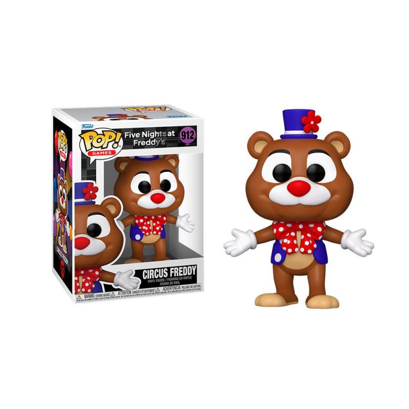 Figura Funko Pop! Five Nights At Fredd´s 912 – Circus Freddy | Fanatic ...