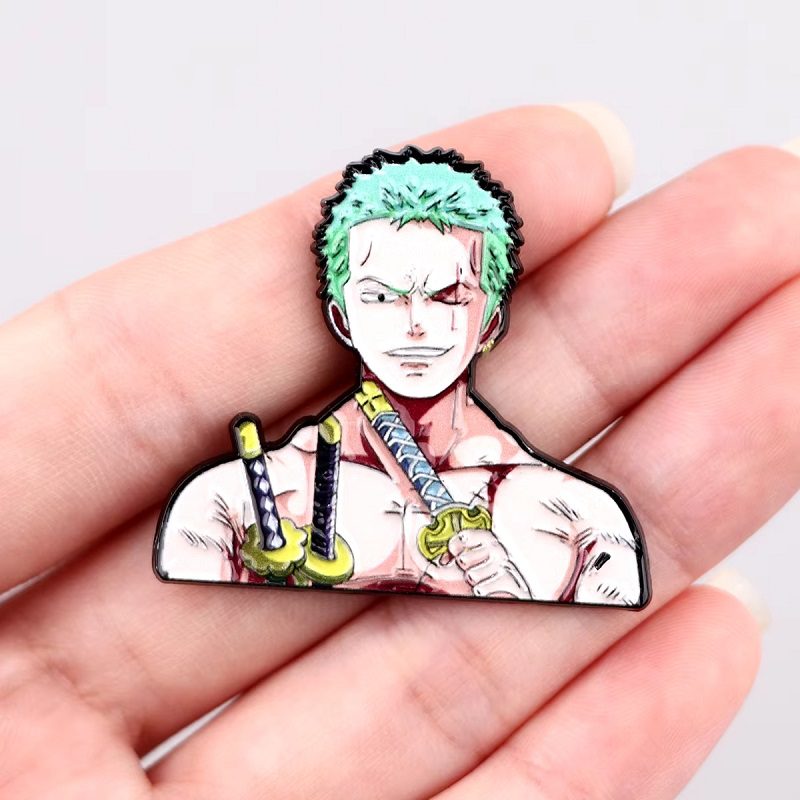 Accesorio Pin Anime – One Piece – Roronoa Zoro | Fanatic Point