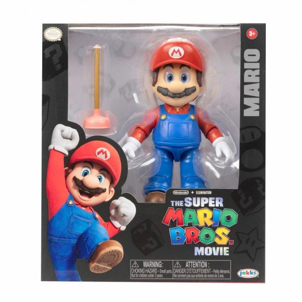 Figura Articulada Super Mario – The Super Mario Bros. Movie – Mario ...