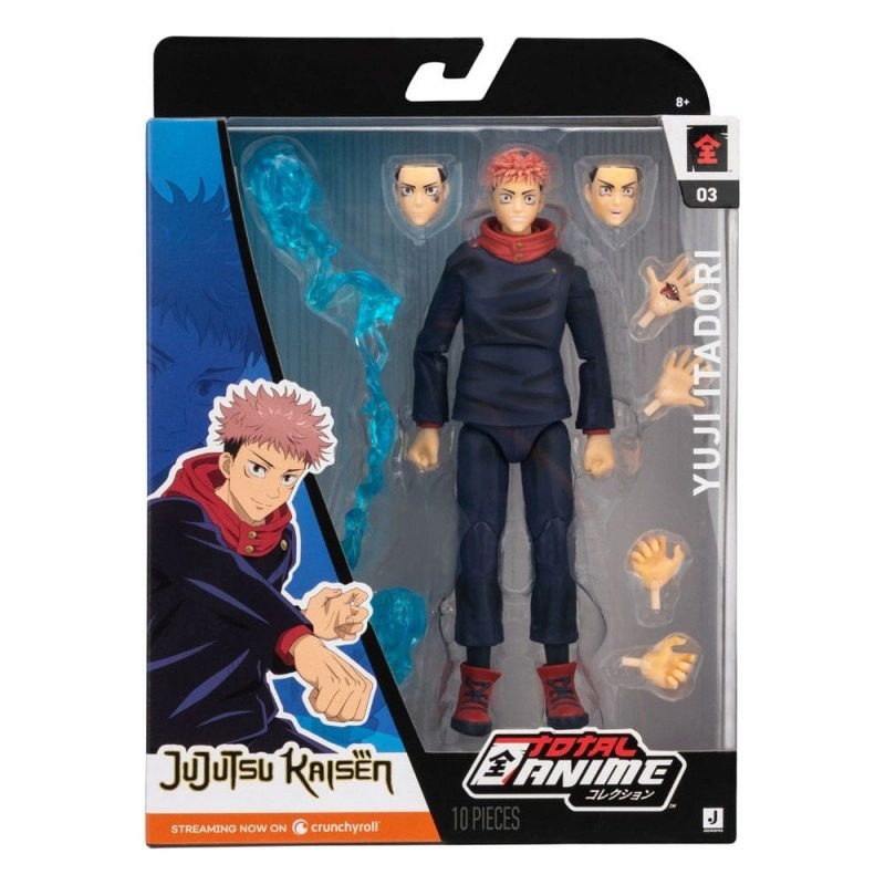 Figura Articulada Jujutsu Kaisen – Jazwares – Total Anime – Itadori ...